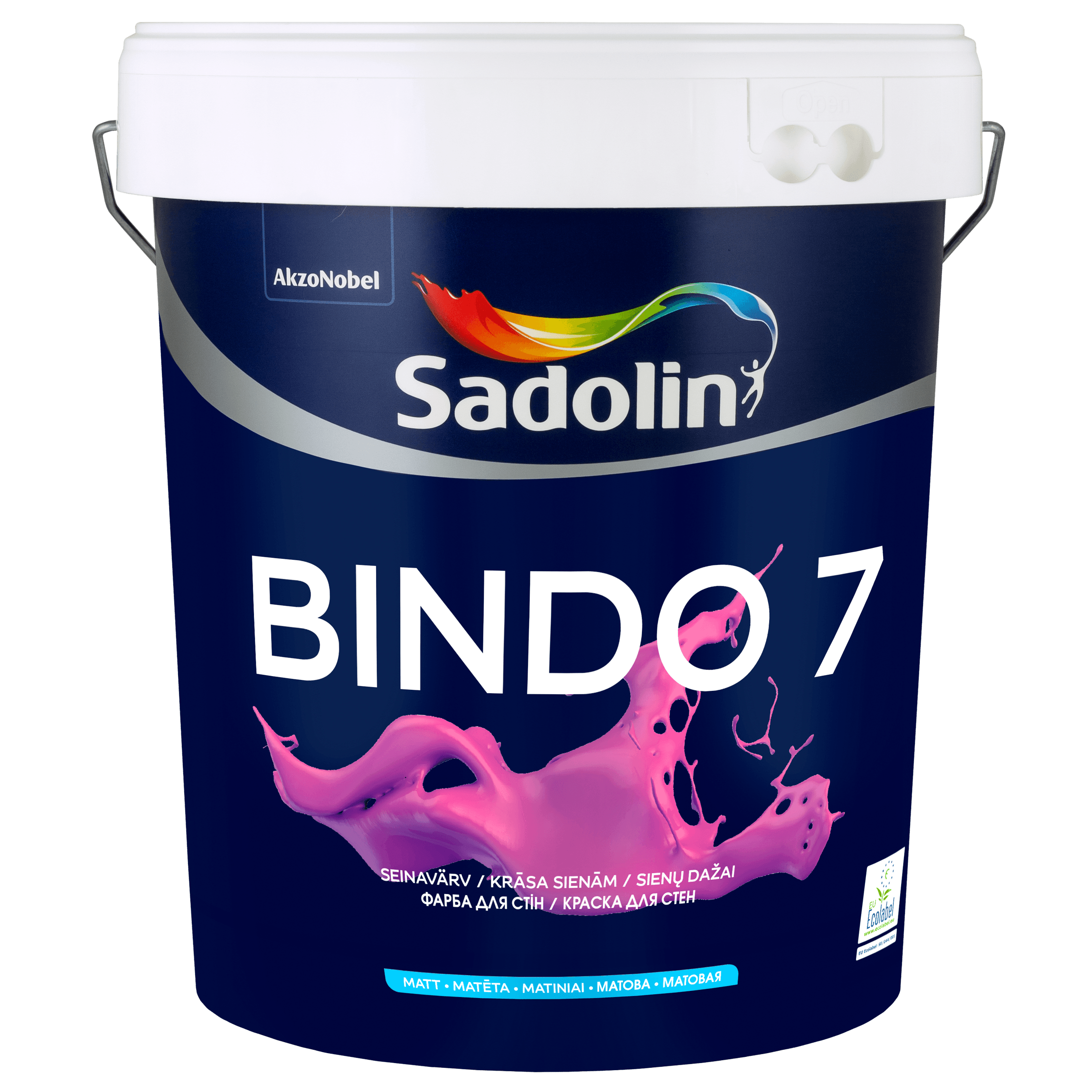Lae- ja seinavärv Sadolin Bindo 7 matt 15l - Ehitusmaterjalide hinnavõrdlus